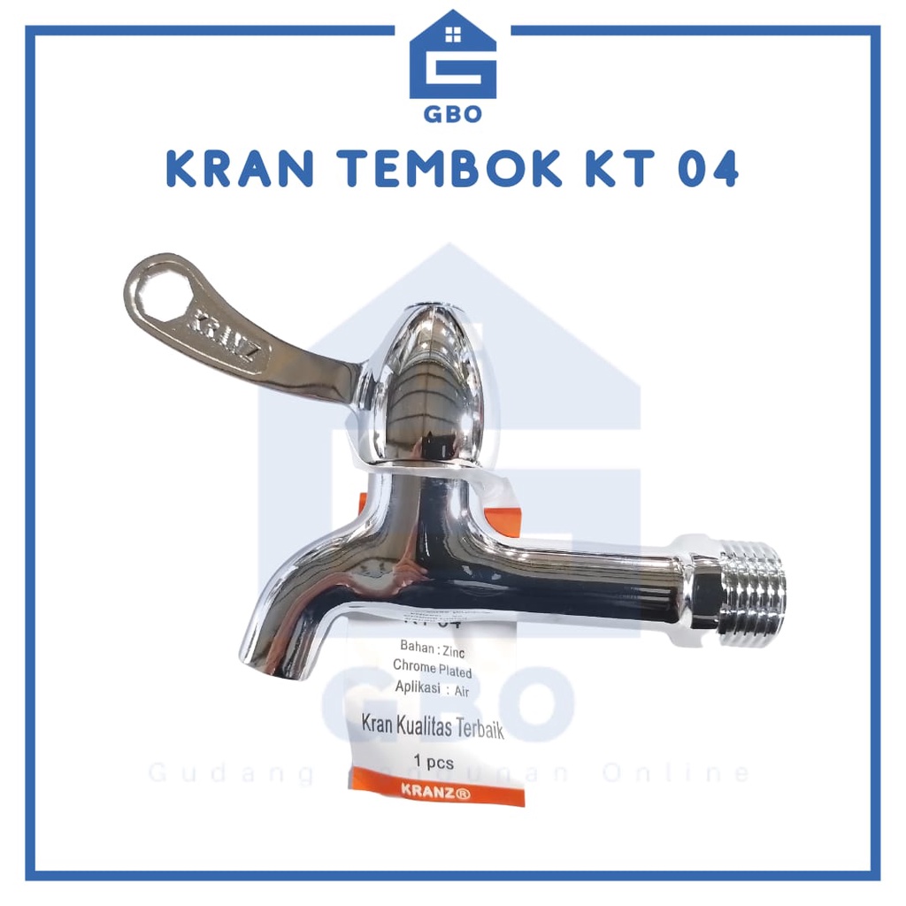 Jual KRANZ KERAN AIR KT 04 / KRAN AIR / KRAN TEMBOK / MERK KERAN | Shopee Indonesia