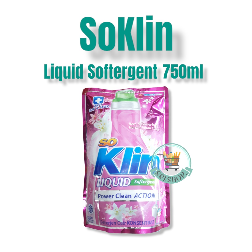 Jual So Klin Liquid Softergent 750ml | Shopee Indonesia