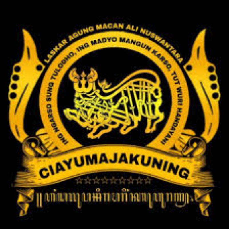 Jual hiasan dinding cetak gambar macan ali cirebon plus bingkai ...