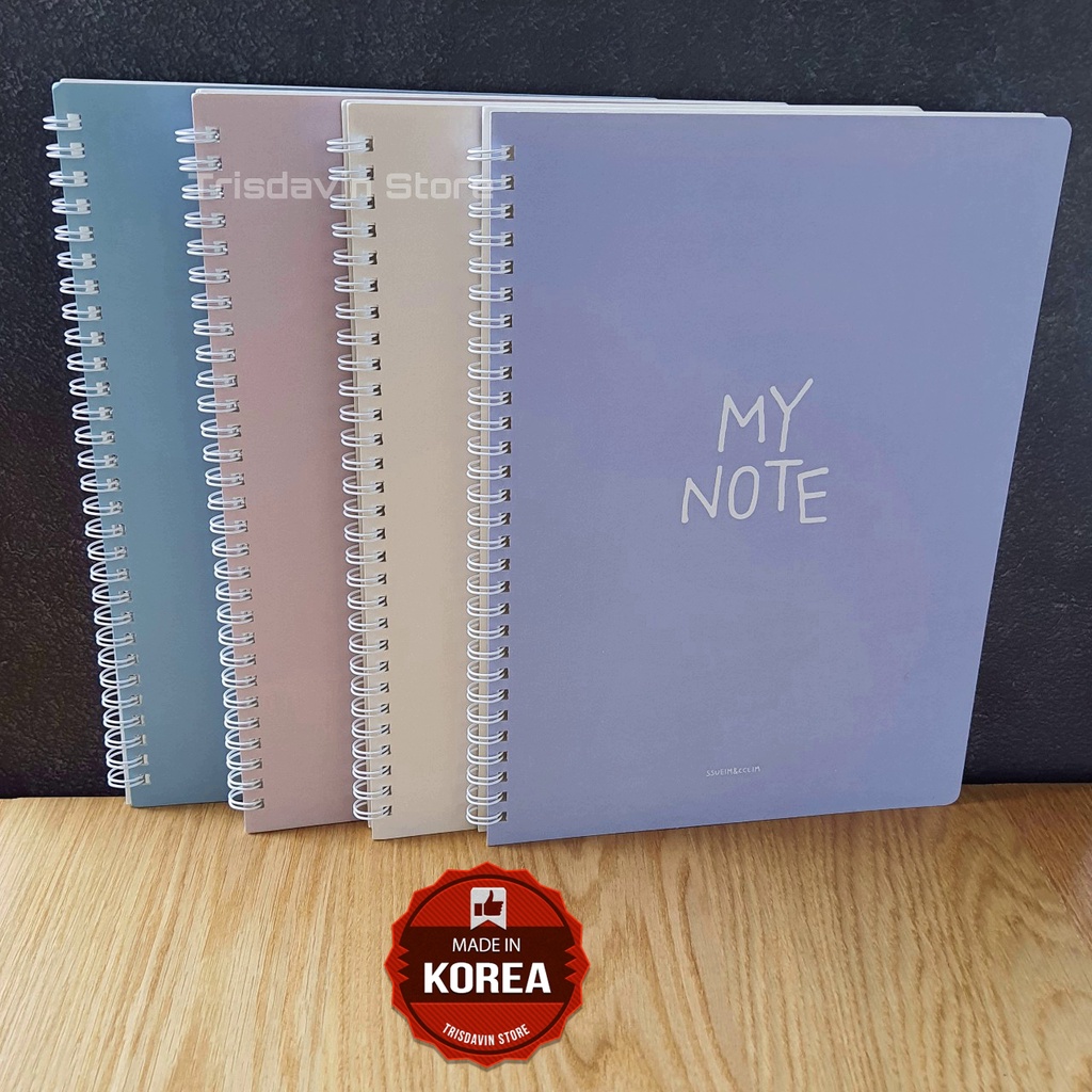 Jual Buku Notebook Korea 190x260mm My Note - Made In Korea | Shopee ...