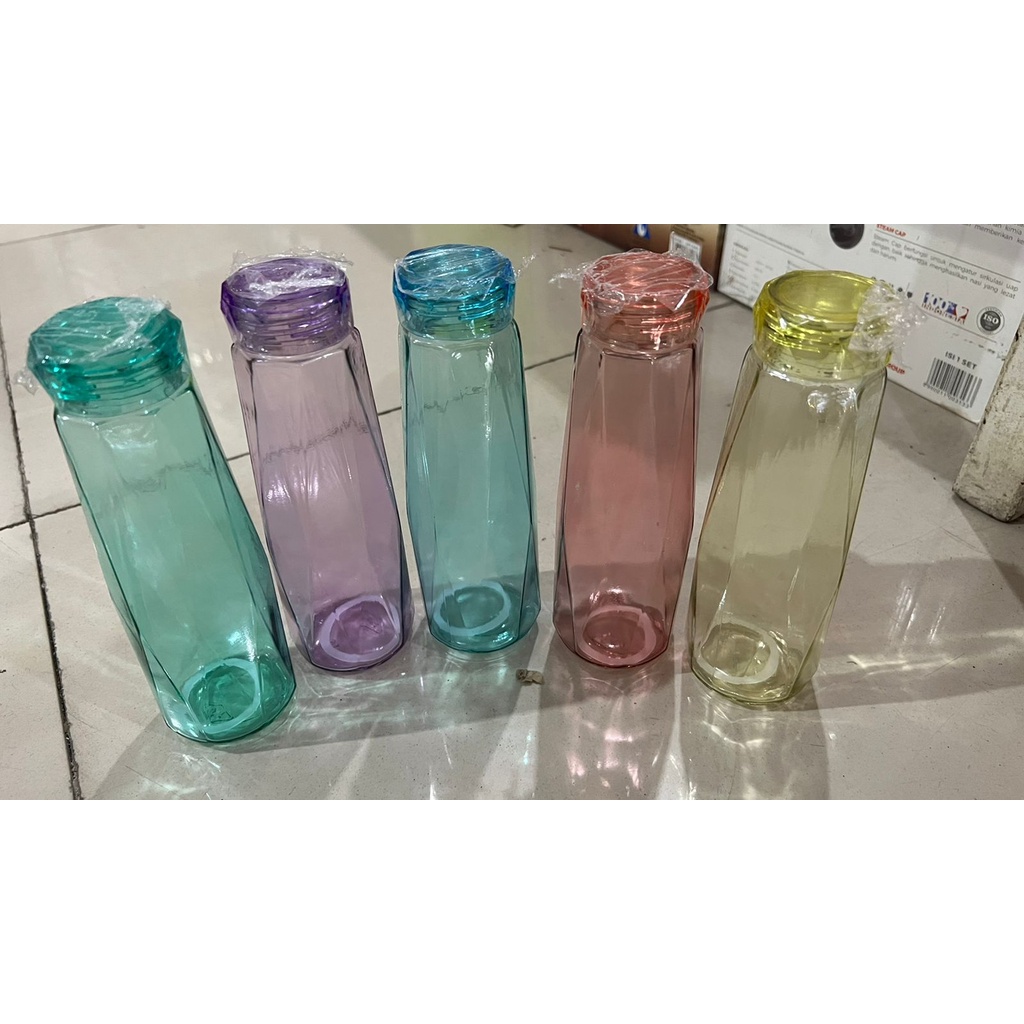 Jual Botol Kaca Minum Tumbler Diamond Kristal 550 ml | Shopee Indonesia