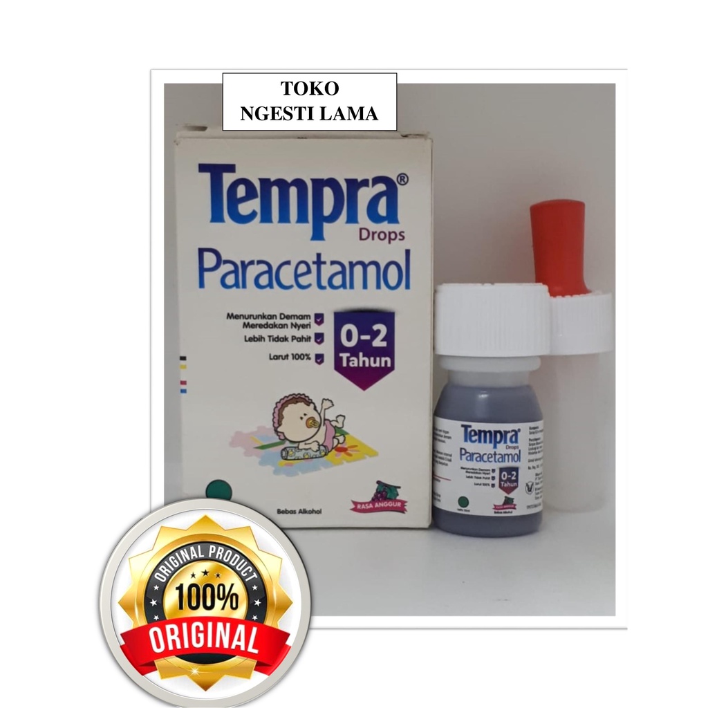 Jual Tempra Drops 15 mL - Pereda Demam dan Nyeri Khusus Bayi 0 - 2 ...