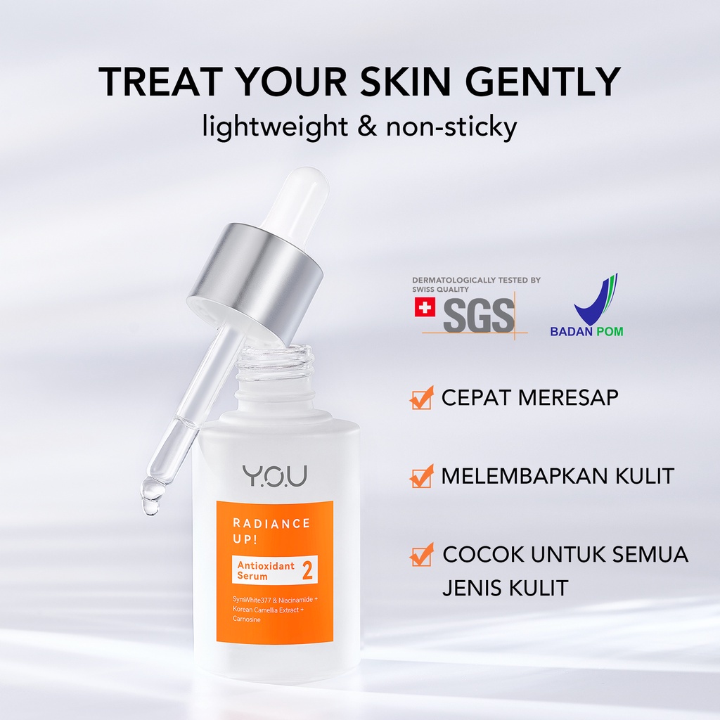 Jual YOU RADIANCE UP ANTIOXIDANT SERUM 20ML | Serum Wajah | Shopee ...