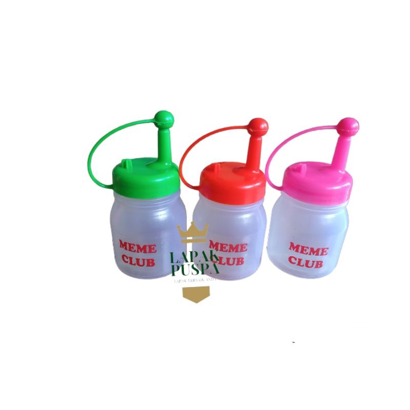 Jual botol kecap saus saose meme club 200ml bahan plastik | Shopee ...