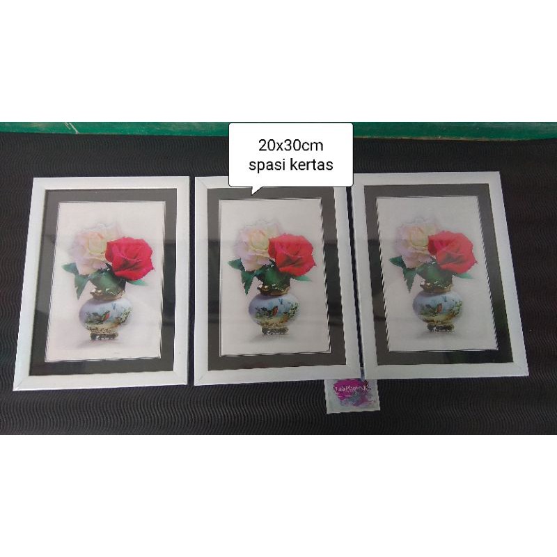 Jual BINGKAI FOTO A4 20x30CM TEPI SPASI KERTAS /FRAME FOTO/FIGURA ...