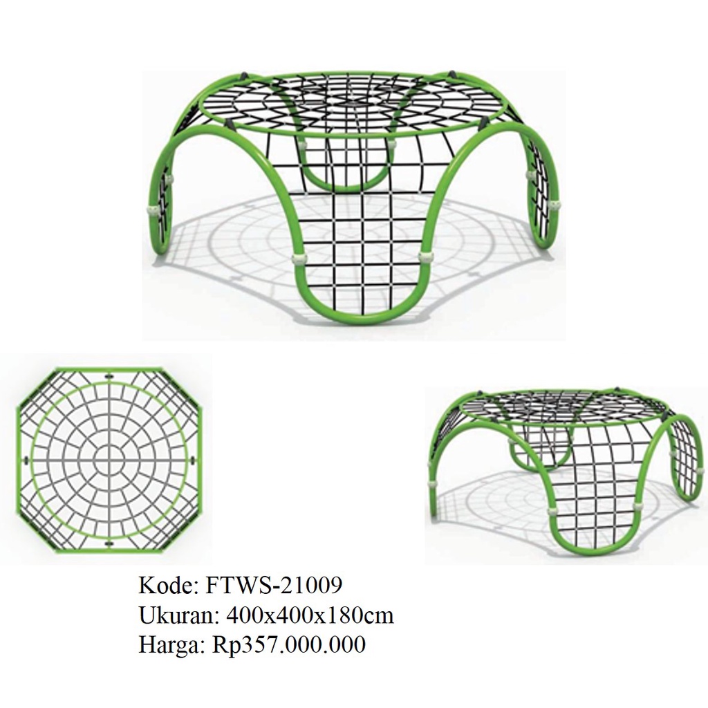 Jual Playground Outdoor, Jaring Panjat/Rope Climbing Outdoor Model FTWS ...