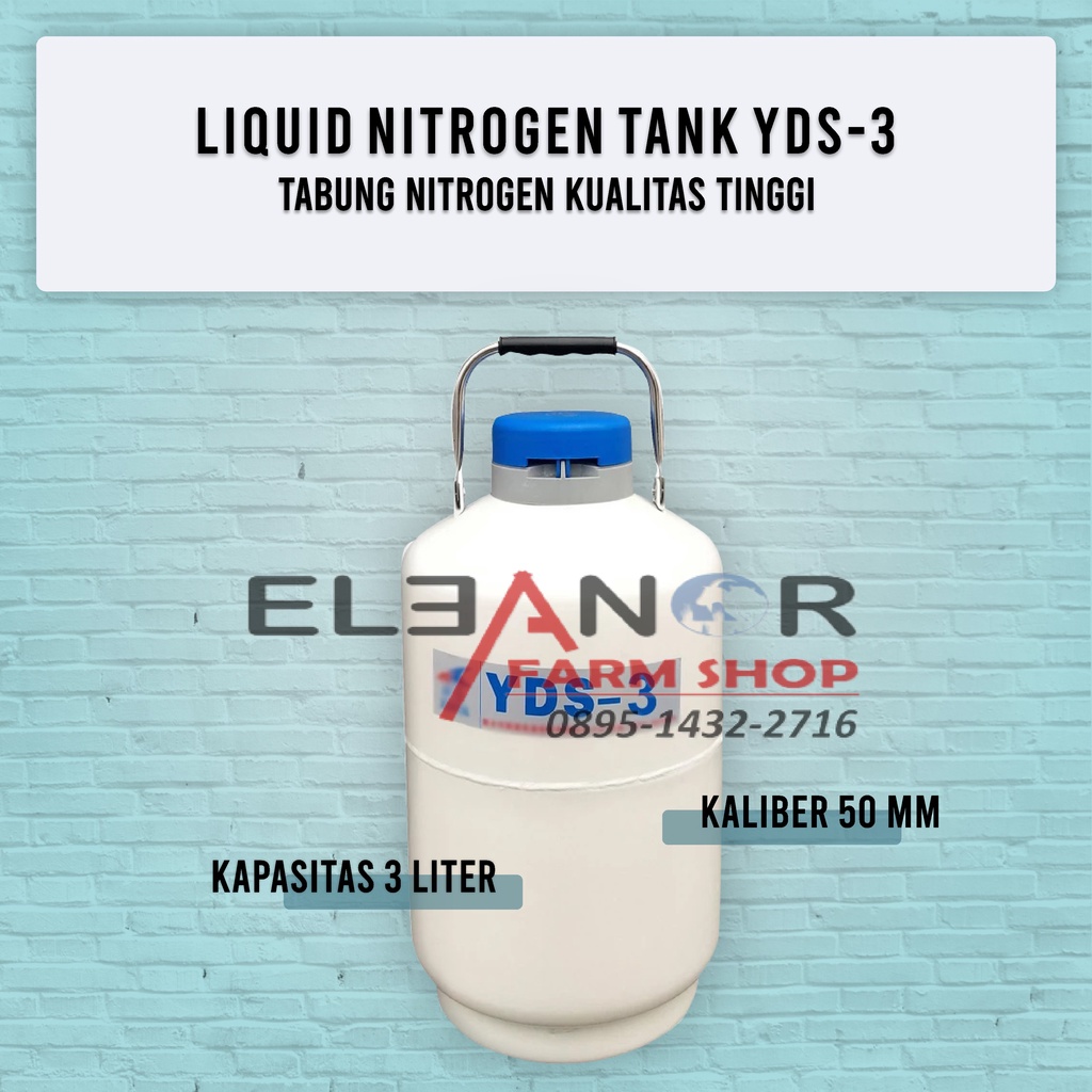 Jual YDS 3 Tabung Liquid Nitrogen Cair YDS3 - 3 Liter | Shopee Indonesia
