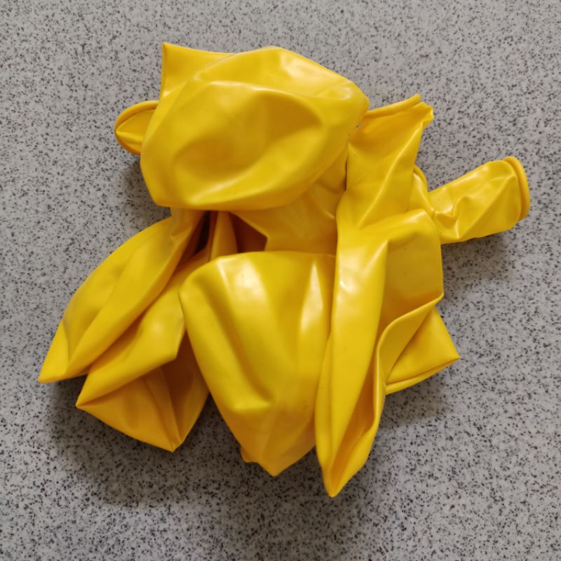 Jual Balon latex balon lateks DOFF 12 inch KUNING YELLOW | Shopee Indonesia