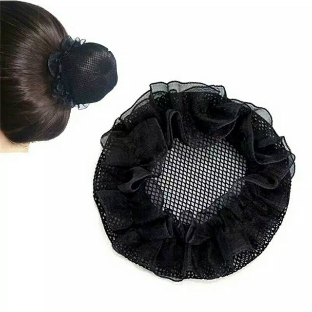 Jual 1pc Hairnet Ballerina Bun cepol rambut anak praktis | Shopee Indonesia