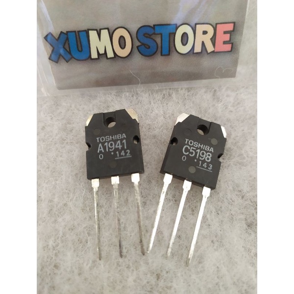 Jual A1941 C5198 transistor Toshiba A 1941 C 5198 asli original japan | Shopee Indonesia