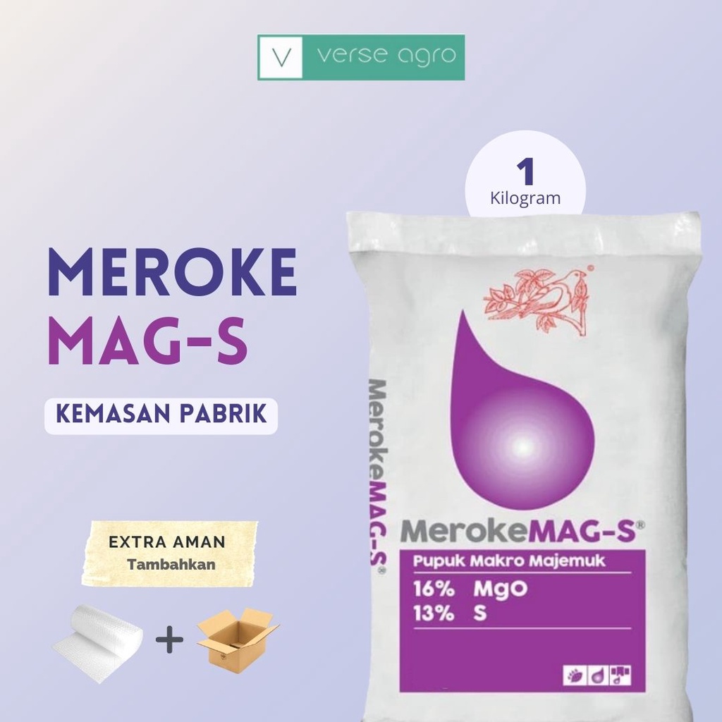 Jual Pupuk Meroke Mag-S Kemasan Pabrik 1 Kg | Shopee Indonesia