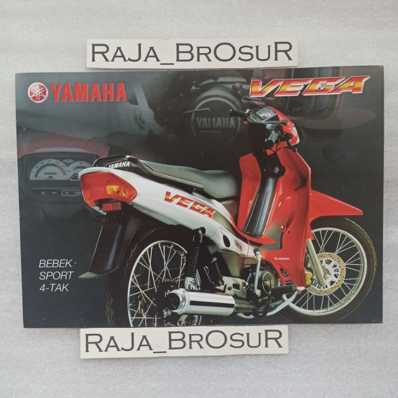 Jual Poster brosur jadul lawas Yamaha Vega 2002 | Shopee Indonesia