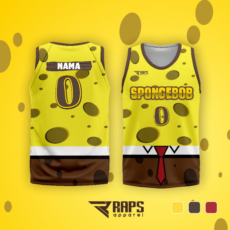 Jual SPONGEBOB SQUAREPANTS'S JERSEY EDITION | Shopee Indonesia