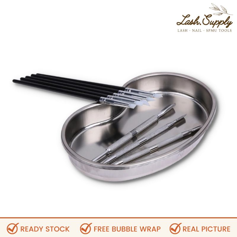 Jual Dental Tray Stainless Steel Tempat Alat Kecantikan Dokter Gigi ...