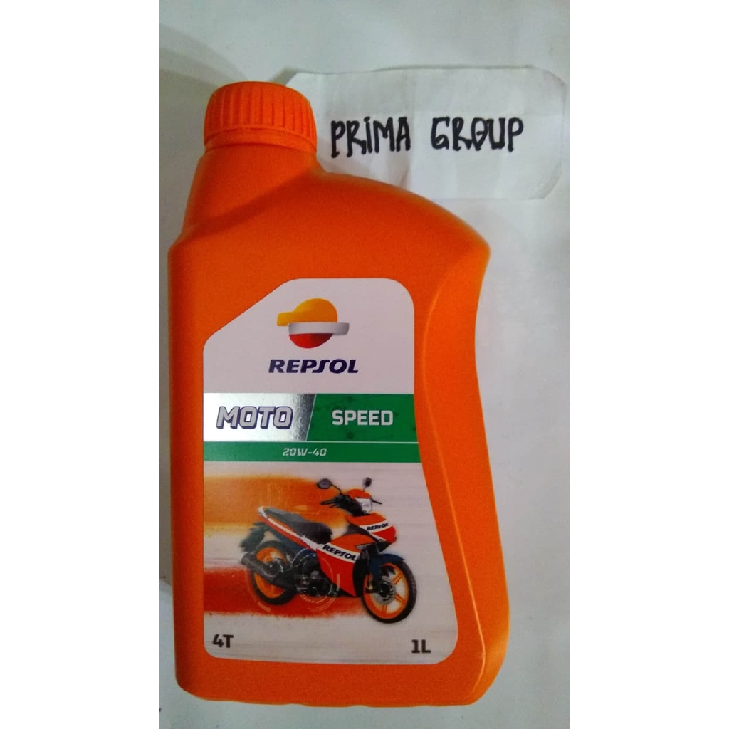 Jual OLI REPSOL MOTO SPEED 4T 20W-40 1L | Shopee Indonesia