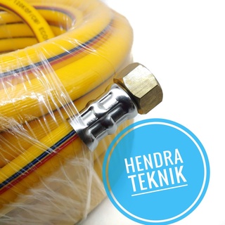 Jual SELANG KOMPRESOR 10M SELANG ANGIN COMPRESSOR HOSE KUNING 120 PSI ...