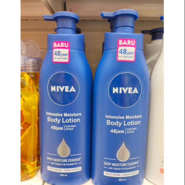 Jual Nivea intensive moisture body lotion 400ml | Shopee Indonesia
