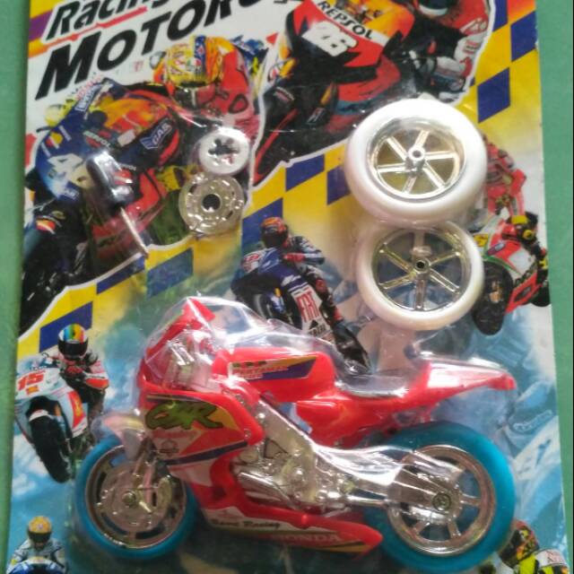 Jual Mainan Motor Balap Racing Motorcycle Bisa di Rakit | Shopee Indonesia