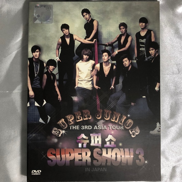 Jual DVD SUPER JUNIOR Super Show 3 The 3rd Asia Tour Concert in Japan | Shopee Indonesia