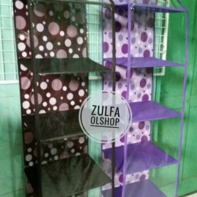 Jual Gantungan / Rak / Tempat Helm Polkadot w/ Retsleting ( Hanging ...