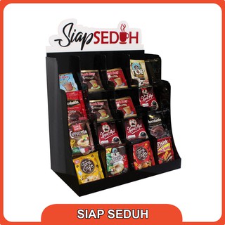 Rak Akrilik Kopi Display Siap Seduh Isi 16 Kotak | Shopee Indonesia
