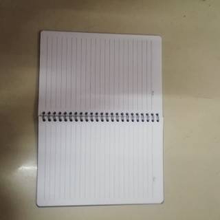 Jual Buku note book a5/block note spiral a5/ buku seminar / buku agenda ...