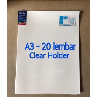 Jual BANTEX DISPLAY BOOK / CLEAR HOLDER A3 PORTRAIT 20 SHEET 3163 (PCS ...