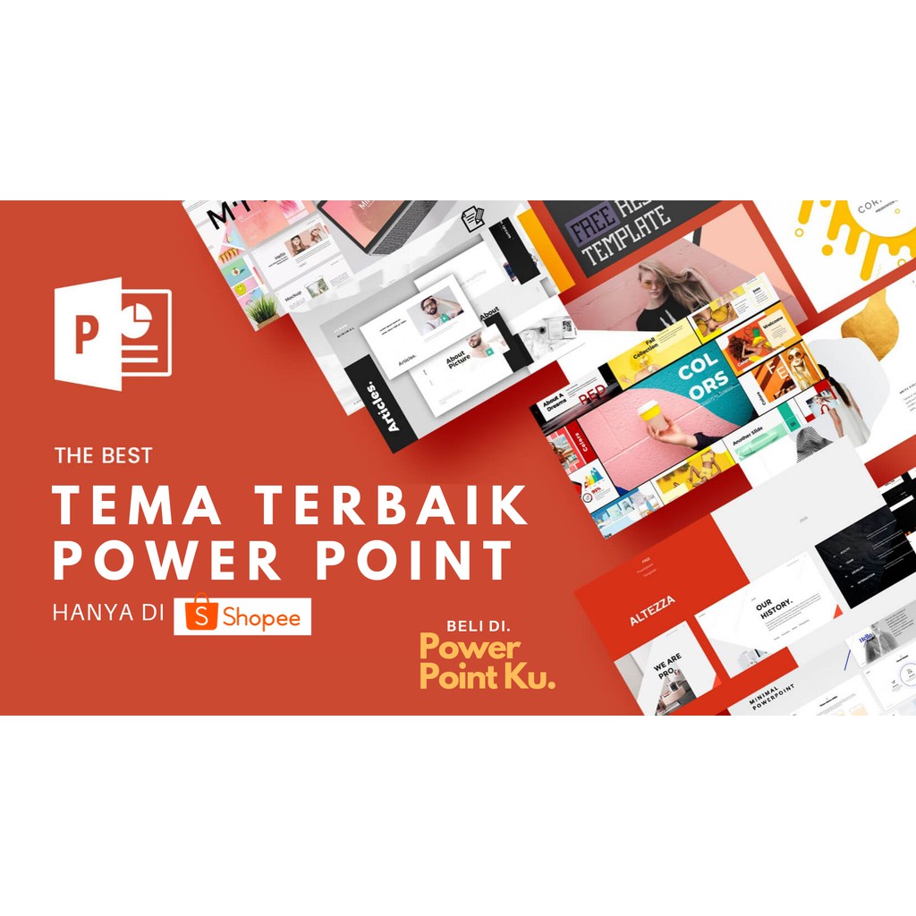 Jual 120++ Tema dan Tamplate Design Disain Power Point Kekinian dan ...