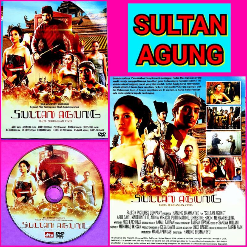 Jual KASET FILM INDO TERLARIS SEJARAH SULTAN AGUNG | Shopee Indonesia
