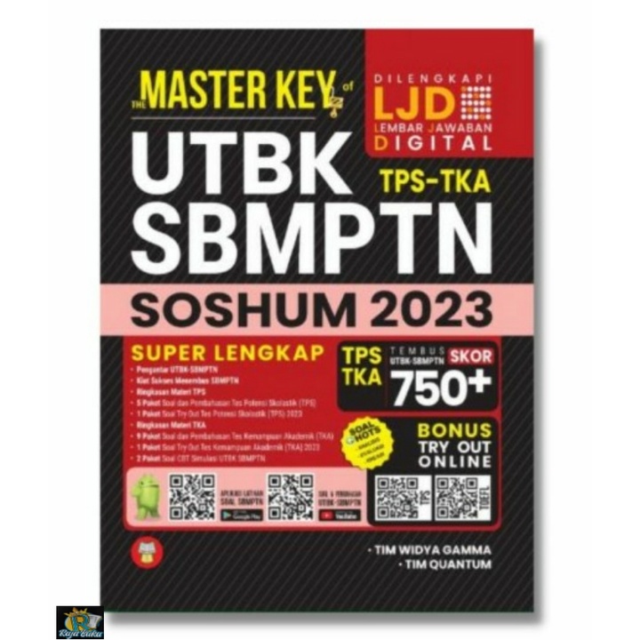 Jual BUKU MASTER KEY UTBK SBMPTN SOSHUM 2023 | Shopee Indonesia