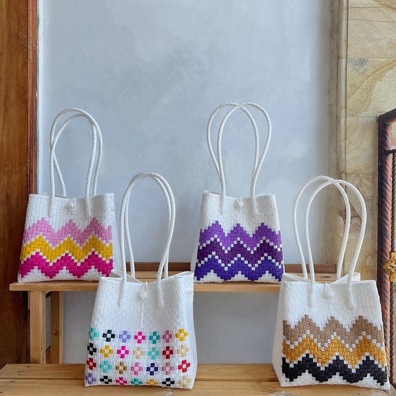 Jual Tas Anyaman Limited Motif / Tas Jali / Tas Anyaman Bali | Shopee ...