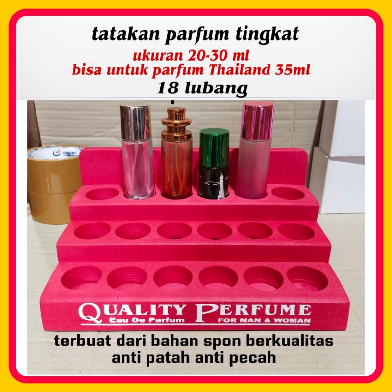 Jual tatakan/display parfum ukuran 20-30ml botol Cassa Indonesia|Shopee ...