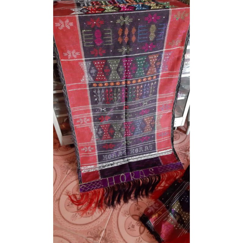 Jual ULOS BATAK SADUM ANGKOLA SIPITU BARIS SIMATA KAIN ADAT TOBA | Shopee Indonesia