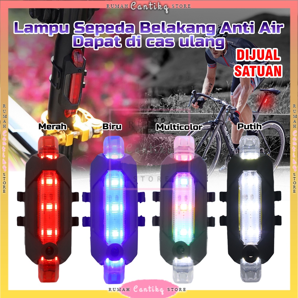 Jual Lampu LED usb charger sepeda Lampu warna terang banyak varian ...
