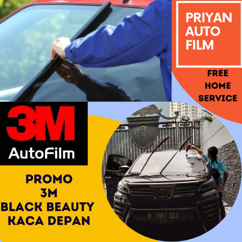 Jual Kaca Film 3M Black Beauty / Kaca Depan (windshield) | Shopee Indonesia