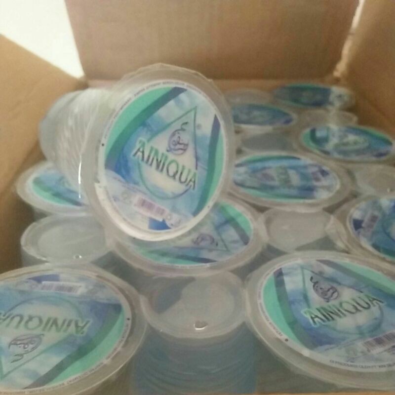 Jual Air Mineral AINIQUA CUP isi 220ml per cup | Shopee Indonesia