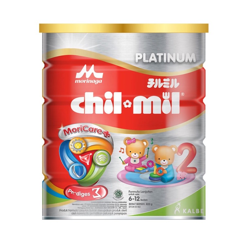 Jual Morinaga Chil Mil Platinum 2 800gr - Susu Formula Bayi 6-12 Bulan | Shopee Indonesia