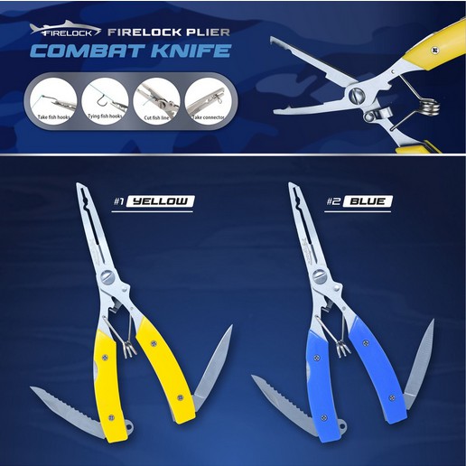 Jual Tang Pancing - Tang Split Ring - Firelock Combat Knife | Shopee ...