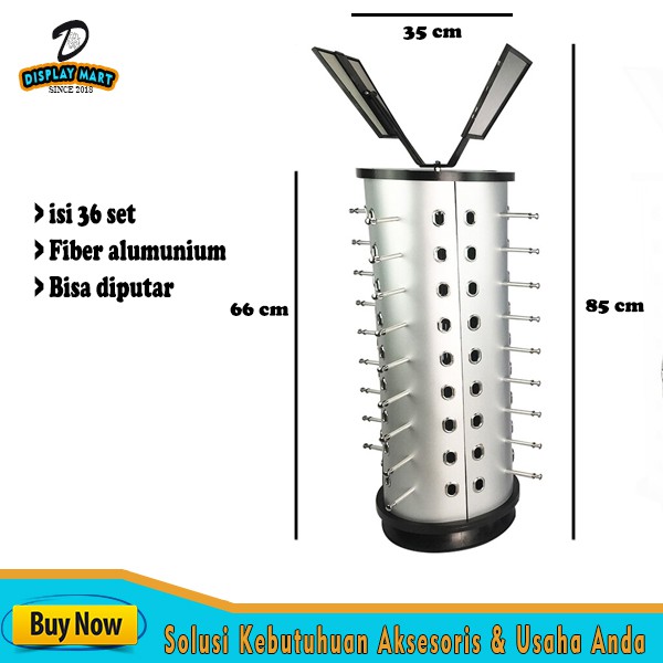 Jual Rak kacamata Display Rak Kaca Mata Bulat 36 Set | Shopee Indonesia