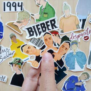 Jual STIKER JUSTIN BIEBER | Shopee Indonesia