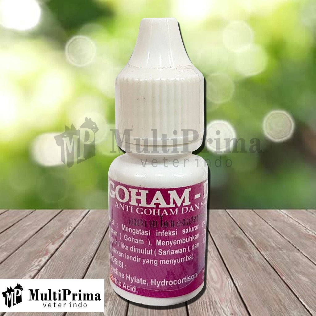 Jual Obat Anti Goham dan Sariawan Infeksi Saluran Nafas Ayam - GOHAM ...
