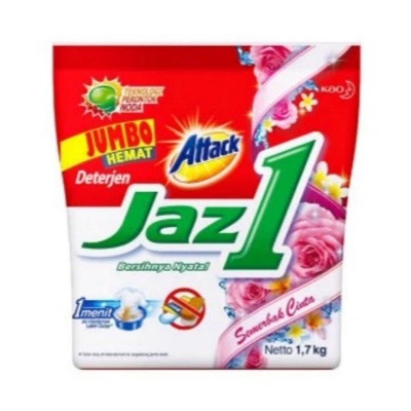 Jual ATTACK JAZ 1 DETERJEN BUBUK 1,7KG JUMBO HEMAT / JAZ1 ATTACK JUMBO ... Jual ATTACK JAZ 1 DETERJEN BUBUK 1,7KG JUMBO HEMAT / JAZ1 ATTACK JUMBO ...
