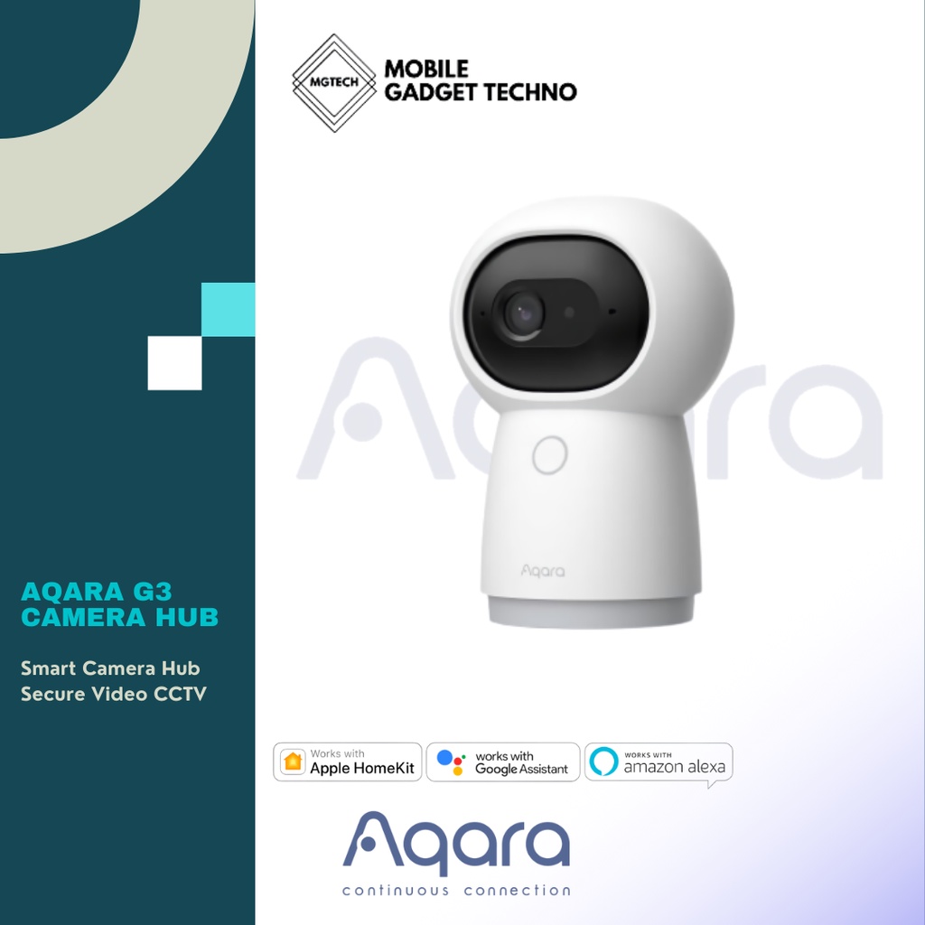 Jual Aqara G3 Smart Camera Hub IP Cam CCTV Home Secure Kamera Pengintai ...