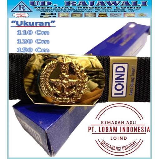 Jual Sabuk TNI Loind Original | Gesper Ikat Pinggan ABRI Polos | Shopee Indonesia