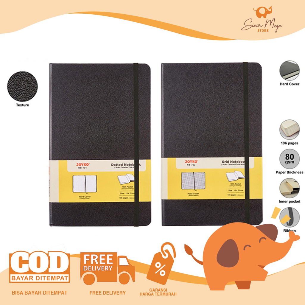 Jual Joyko Buku Notebook NB-701 Dotted & NB-702 Grid 98 Lembar ... Jual Joyko Buku Notebook NB-701 Dotted & NB-702 Grid 98 Lembar ...