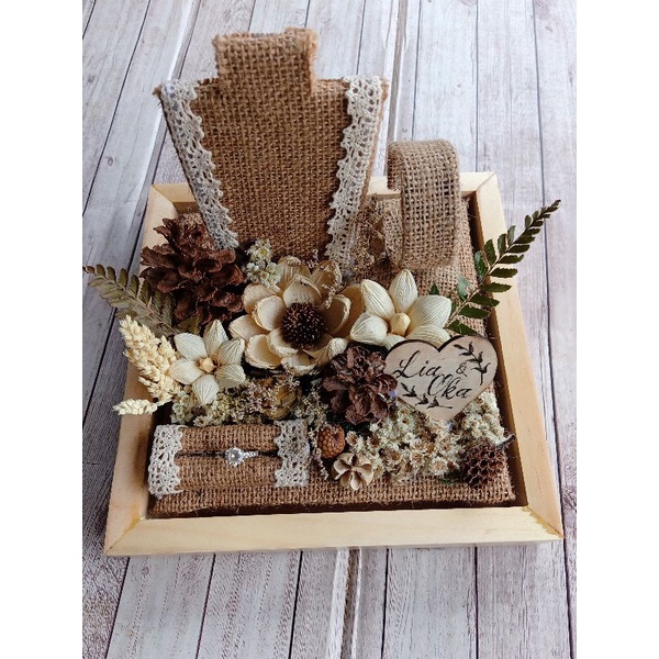 Jual tempat mahar perhiasan rustic (20*20R) | Shopee Indonesia