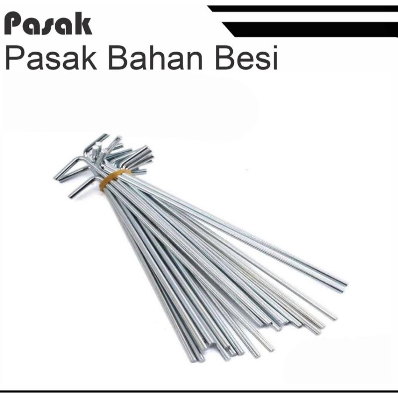 Jual pasak besi patok tenda murah great outdoor | Shopee Indonesia