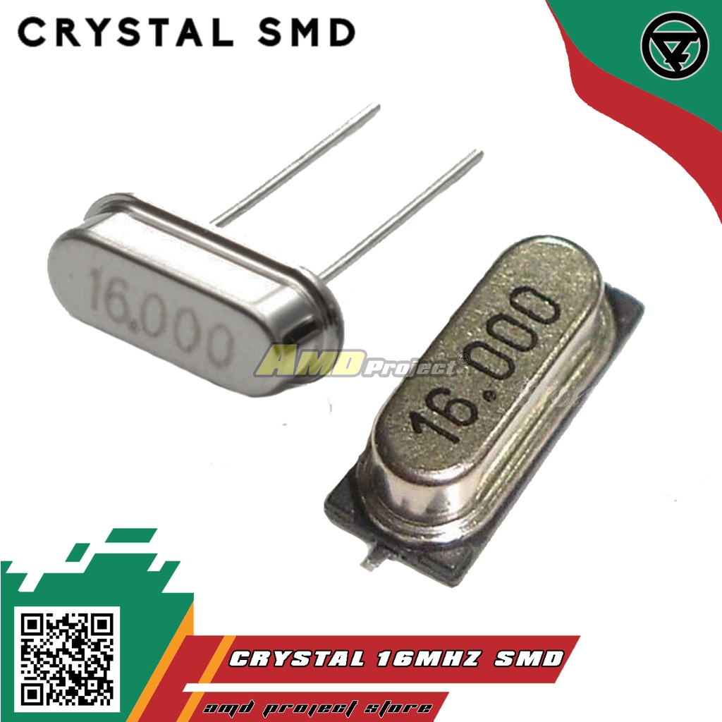 Jual Crystal 16Mhz 16 mhz Oscillator Pembangkit Clock Sinyal Mega hz ...