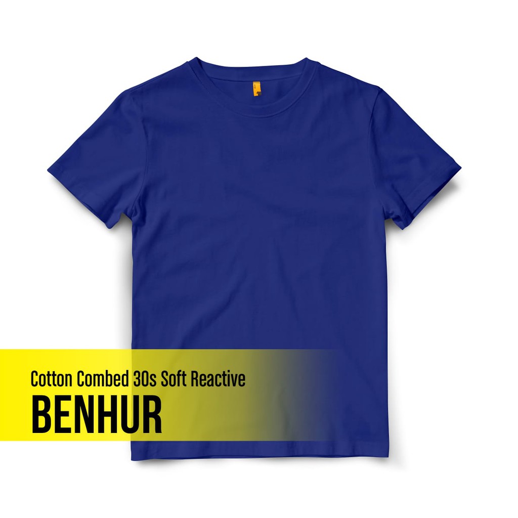 Jual KAOS POLOS BENHUR COTTON COMBED 30S | Shopee Indonesia Jual KAOS POLOS BENHUR COTTON COMBED 30S | Shopee Indonesia