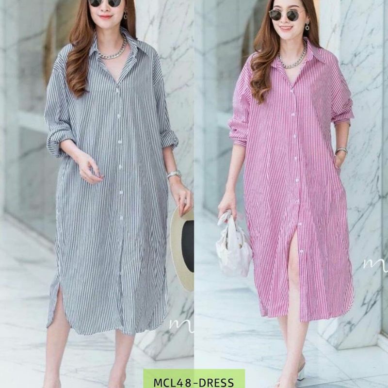 Jual pink midi dress | Shopee Indonesia